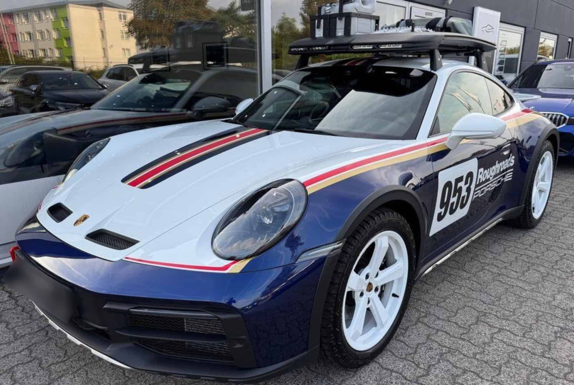 Comprar Porsche 992 Dakar importado de Alemania - Luis Carratalá